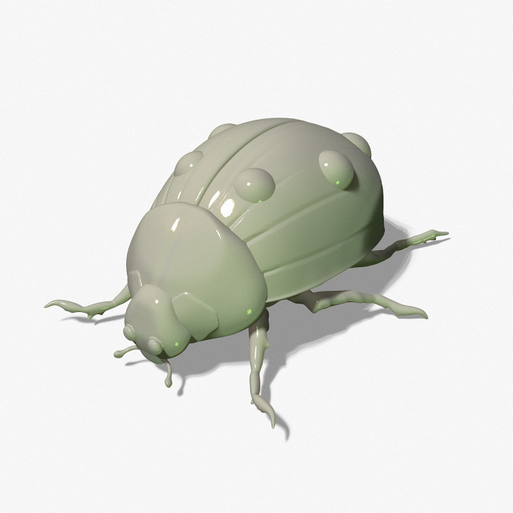 3D Printable LADYBUG TOY by Viktoriya Kabanova