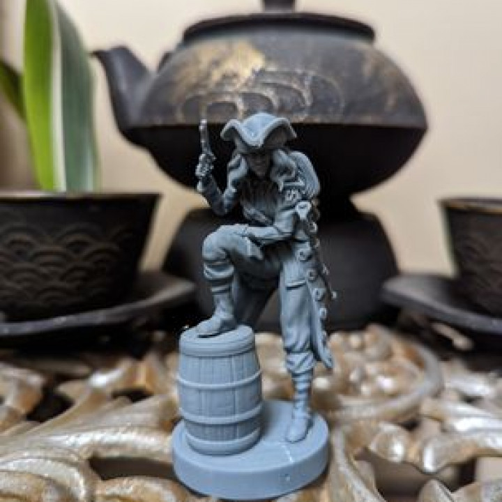 3D Printable Kate Pistol Marksman Pirate Marksman Pistol Gunner -75mm ...