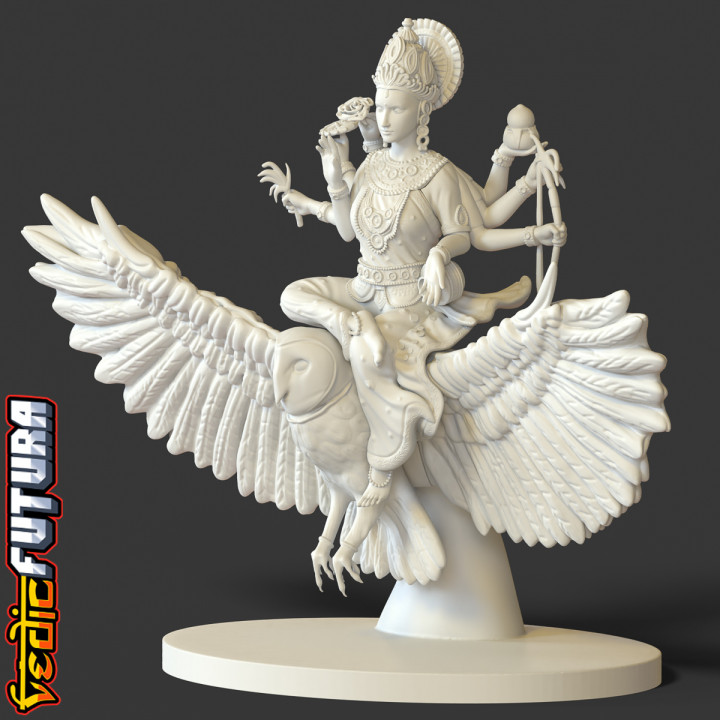3D Printable Uluka Carrying Lakshmi - Mindfulness in Prosperity by ...