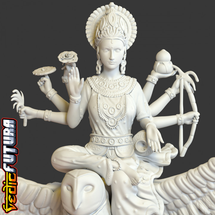 3D Printable Uluka Carrying Lakshmi - Mindfulness in Prosperity by ...