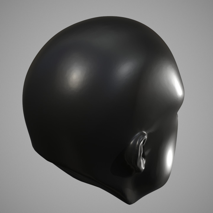 3D Printable Printable Human Head STL by Antonio Banderas
