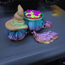 3D Printable Witchurtle by Cinderwing3D