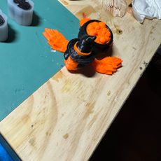 3D Printable Witchurtle by Cinderwing3D