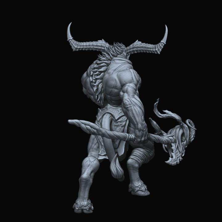 3D Printable Great Demon (pre-supported) by Admiral Apocalypse