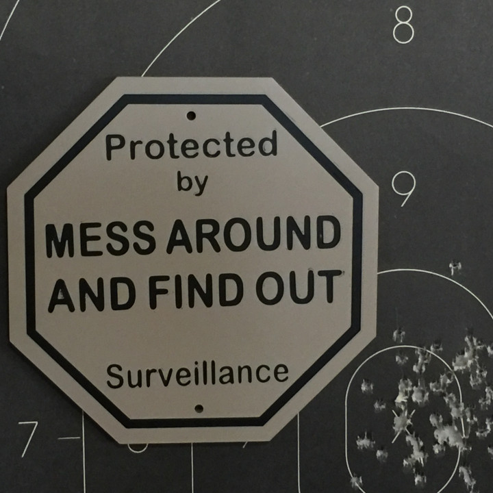 3D Printable Hoplophobia Sign by Star Labs 3D, LLC