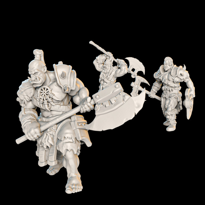 3D Printable Olug The Orc by Tabletop Terrain