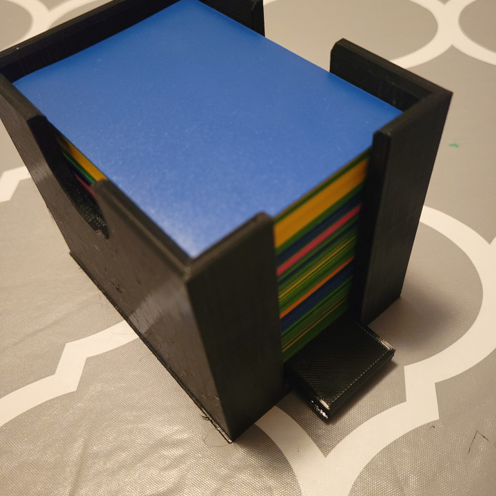 3D Printable Deck Holder for Commander format Games (mtg) by Nicholas Diaz