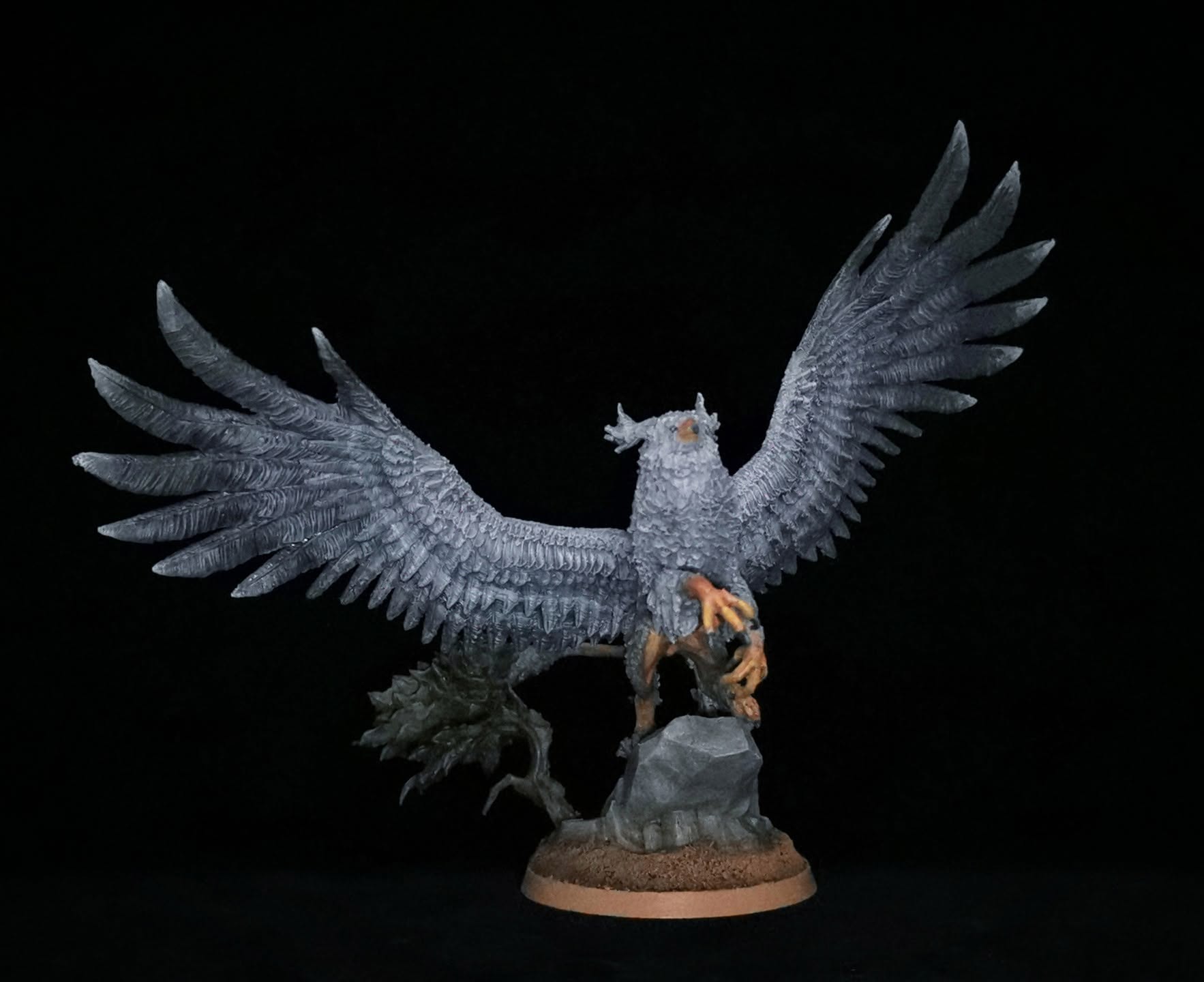3D Printable Griffons set 6 miniatures 32 mm pre-supported by White ...