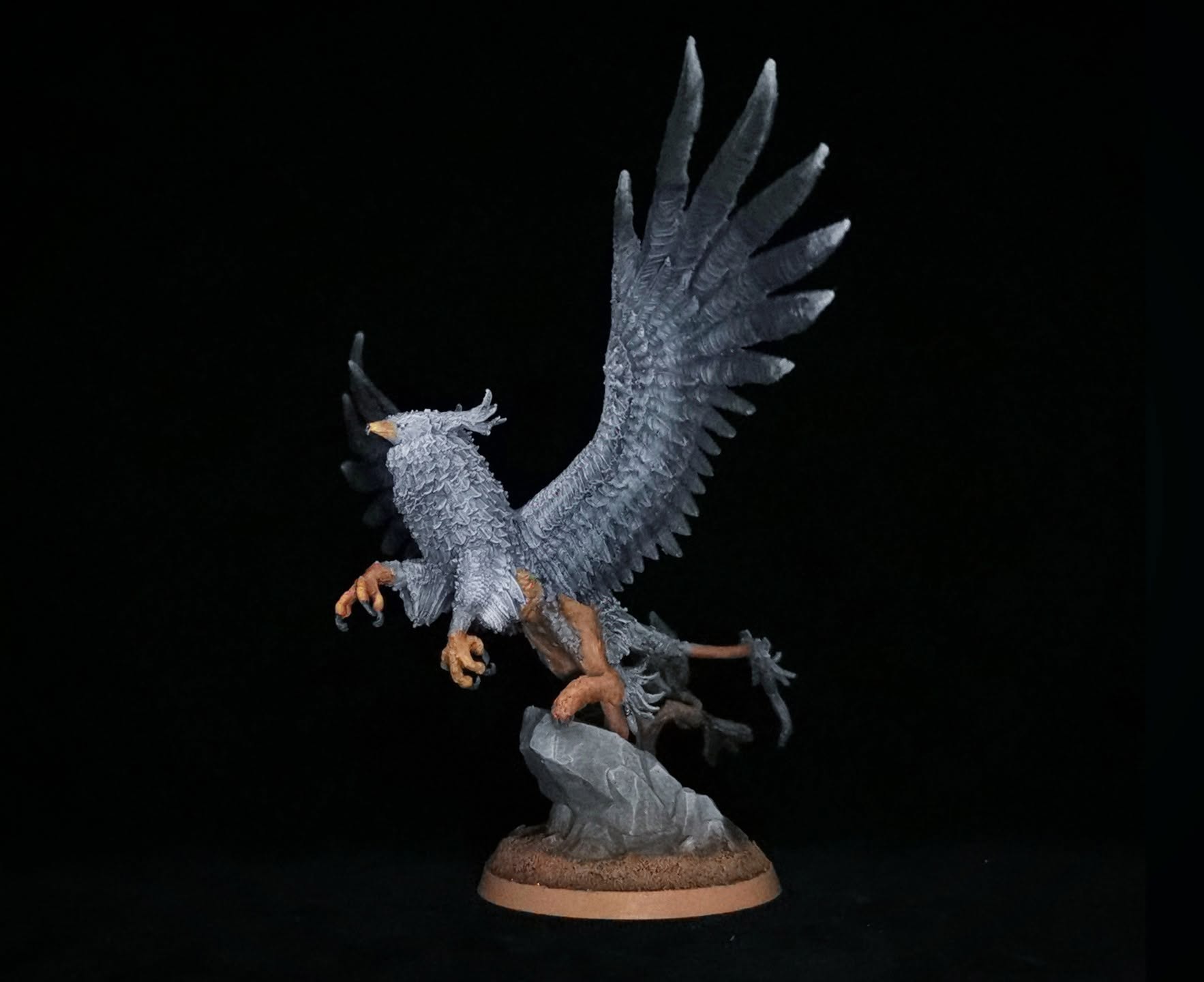 3D Printable Griffons set 6 miniatures 32 mm pre-supported by White ...