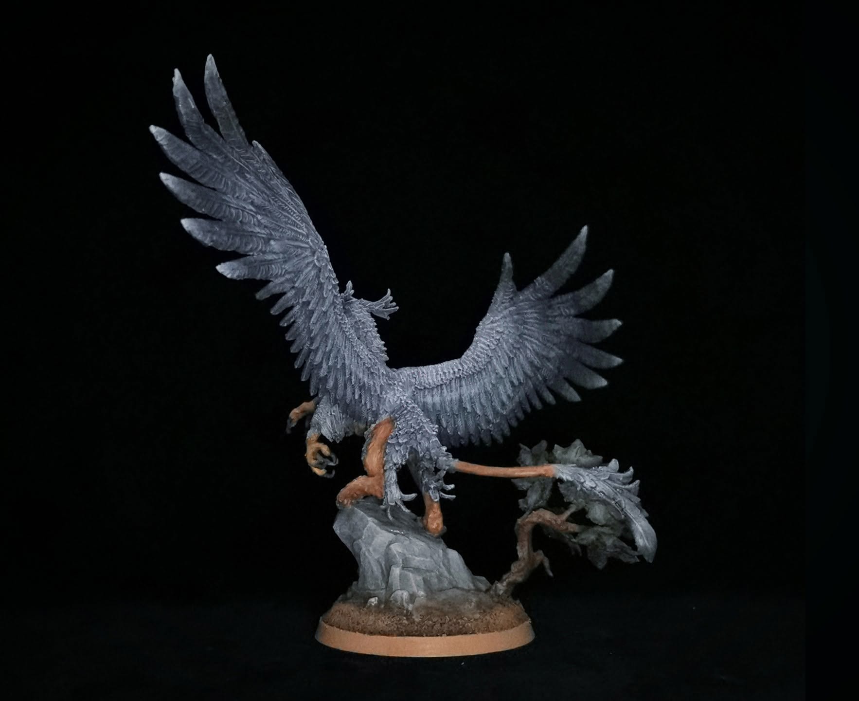 3D Printable Griffons set 6 miniatures 32 mm pre-supported by White ...