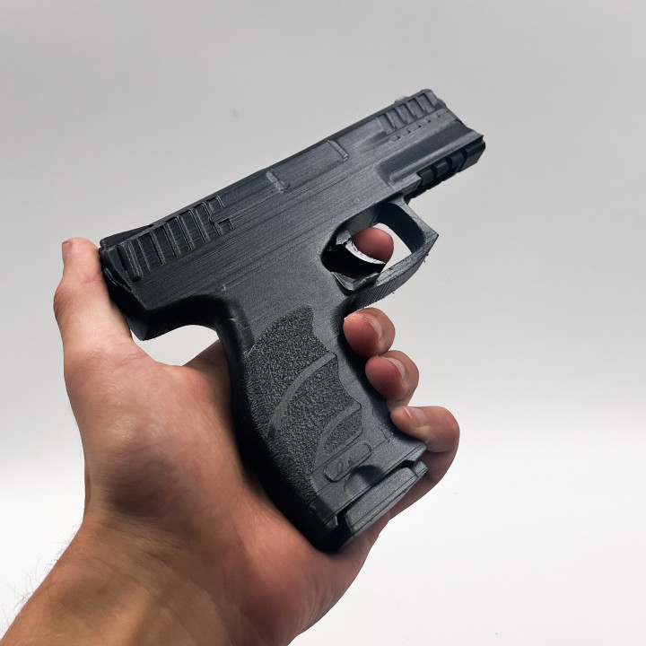 3D Printable Pistol VP9 - Heckler & Koch SFP9 Prop practice training ...