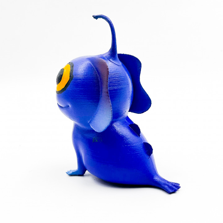 3D Printable Blue the sea beasts by sliceables