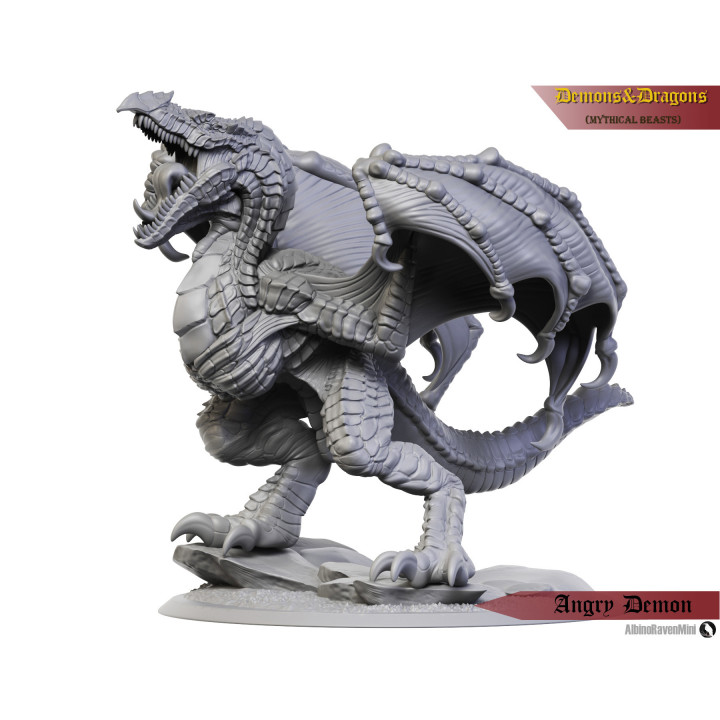 3D Printable 21_Scream_Dragon by Sergeant Hammer