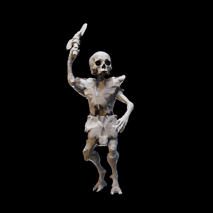 3D Printable IR01M036 Skeleton Monsters :: Incredible Realms Nulan ...