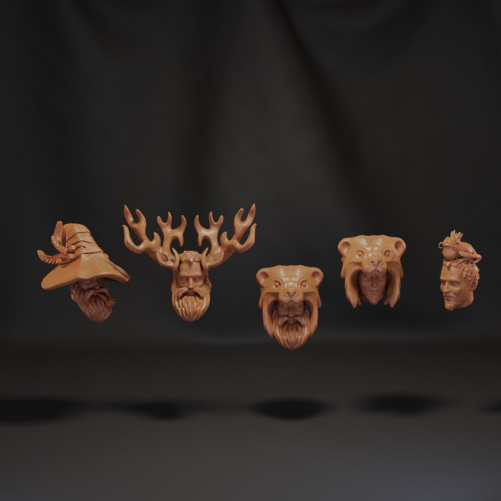 3D Printable Modular DnD - Forest Magic Pack (Magnetic accessories) by ...