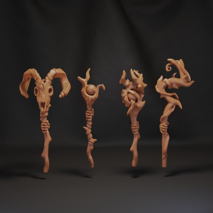 3D Printable Modular DnD - Forest Magic Pack (Magnetic accessories) by ...