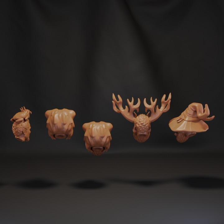 3D Printable Modular DnD - Forest Magic Pack (Magnetic accessories) by ...