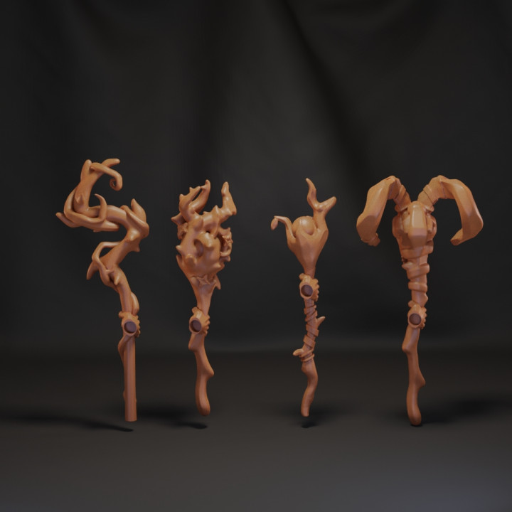 3D Printable Modular DnD - Forest Magic Pack (Magnetic accessories) by ...