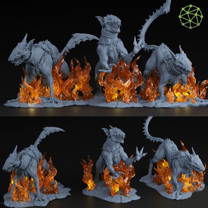 3D Printable Harbinger's of the Apocalypse: The COMPLETE SET by Atlas 3DSS