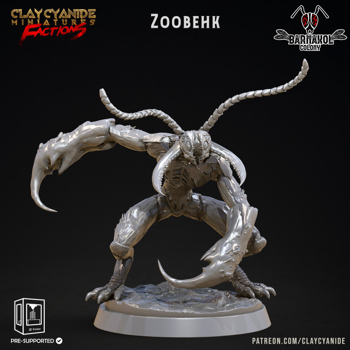 3D Printable Colony of Barnakol by Clay Cyanide Miniatures