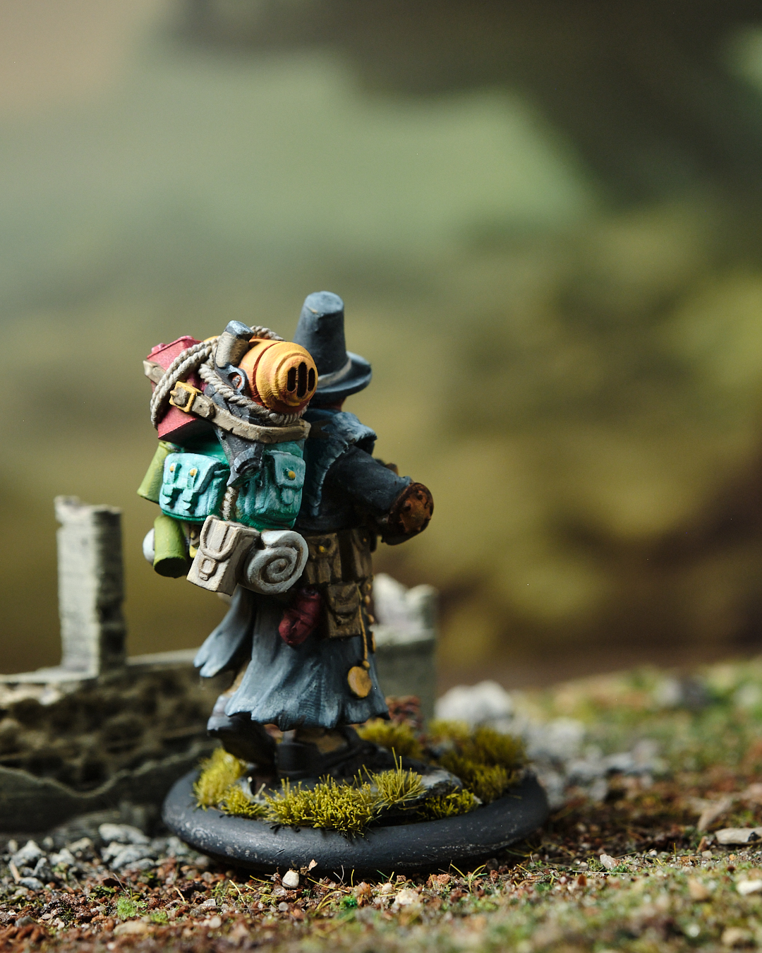 3D Printable Tavish the Mercenary - Modular Post Apocalyptic 30mm ...