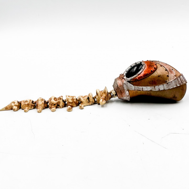 3D Printable Flexi Sandman helmet ARTICULATED The Helmet of Dreams ...