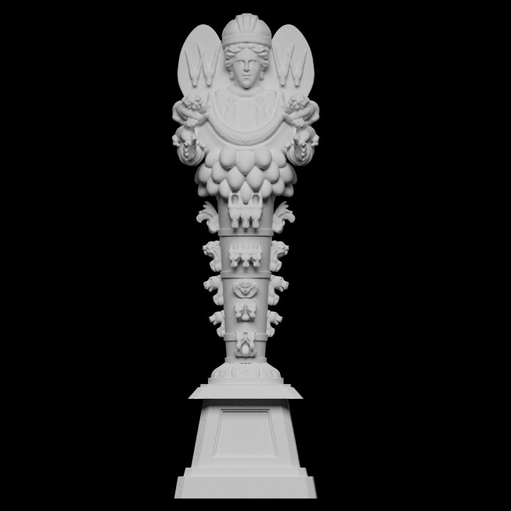 3D Printable Statuette of Artemis Ephesia by Scan The World
