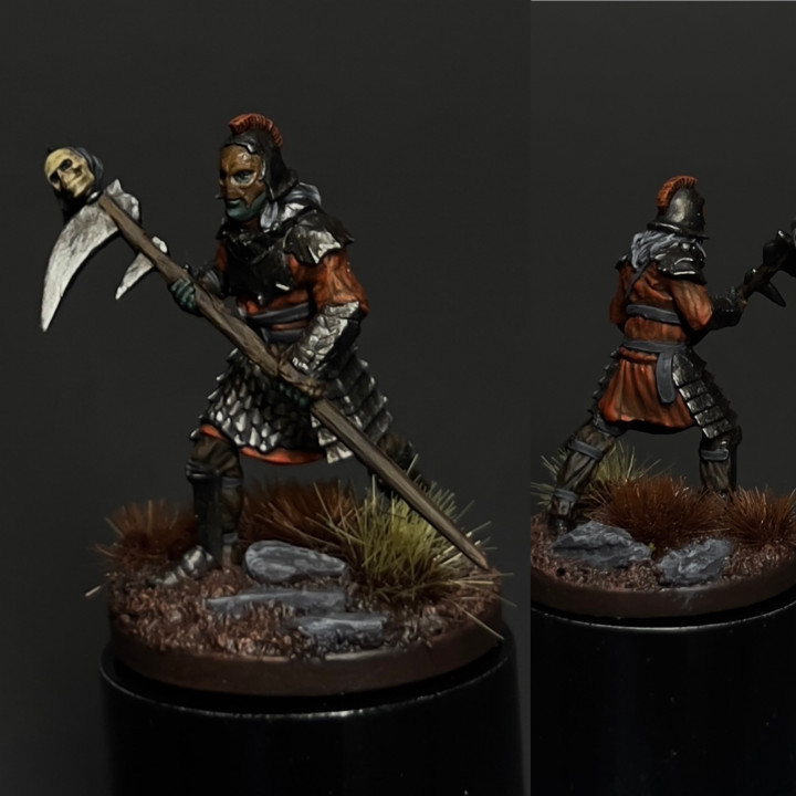 3D Print of Orc Commander | Miniature Orc Commander | 3D Orc by naterice