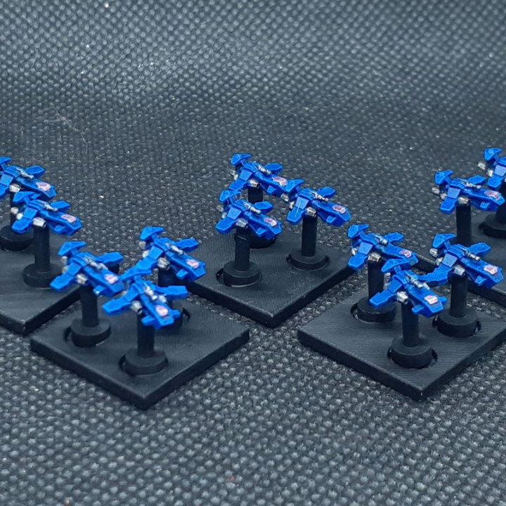 3D Printable Specialist Games Base Pack by M'khand