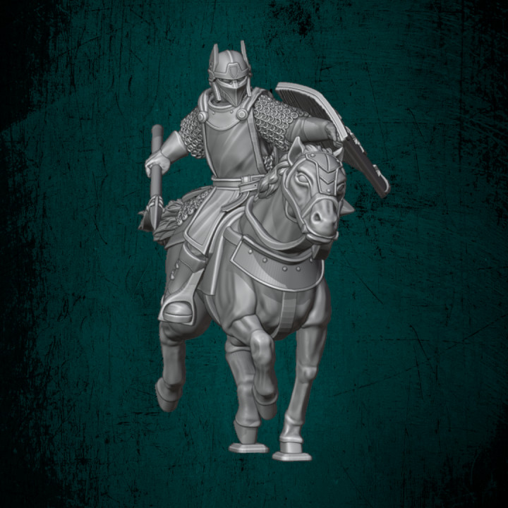 3D Printable Western Cavalry by Quartermaster3D