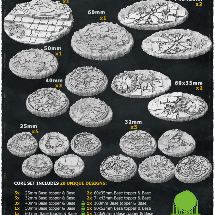 Wargame Bases and Toppers 2.0 Campaign - MyMiniFactory