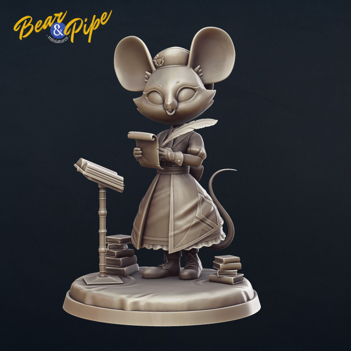 Descargar Rodentian Merchant Guild - Judith pre-supported de Bear & Pipe