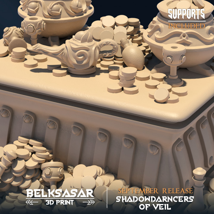 3D Printable Shadowdancers of Veil - Knight by Belksasar