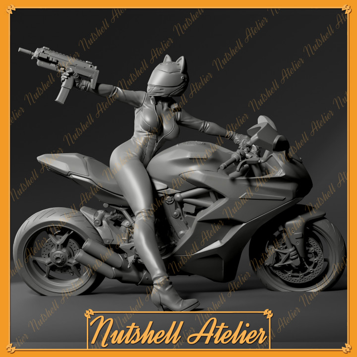3D Printable Nutshell Atelier -Biker03 by Nutshell atelier