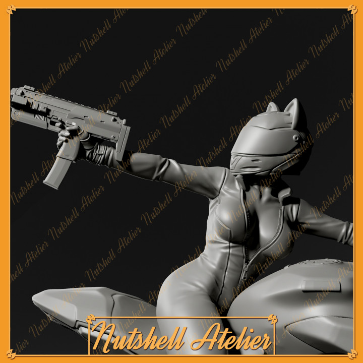 3D Printable Nutshell Atelier -Biker03 by Nutshell atelier