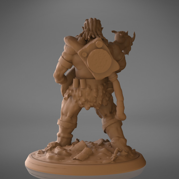 3D Printable Orc Commando – D&D Set by 3Demon