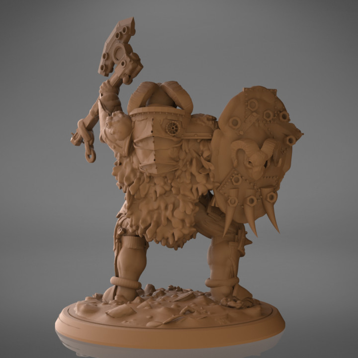 3D Printable Orc Commando – D&D Set by 3Demon