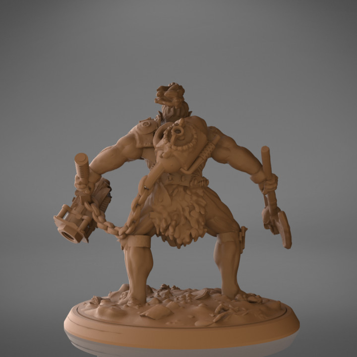 3D Printable Orc Commando – D&D Set by 3Demon