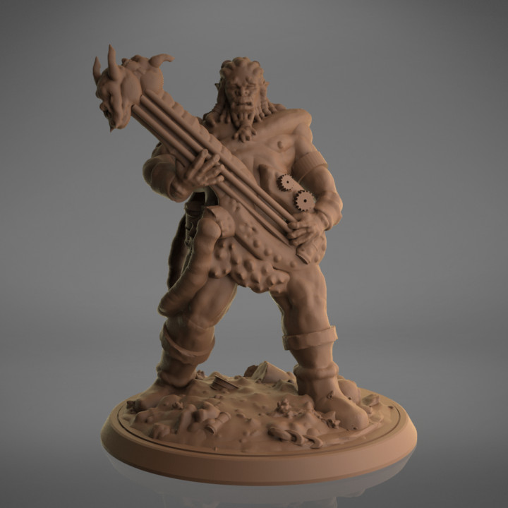 3D Printable Orc Commando – D&D Set by 3Demon