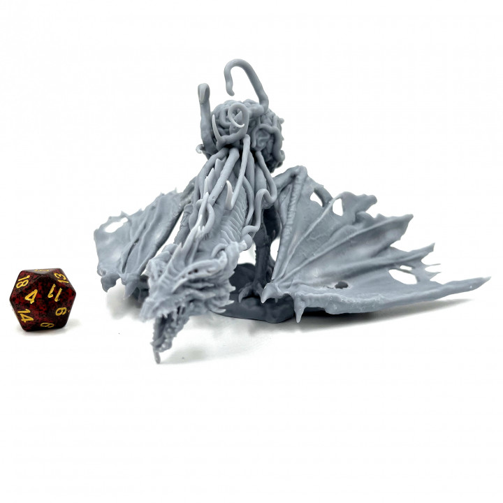 3D Printable Elder Brain Dragon by 2moronic miniatures