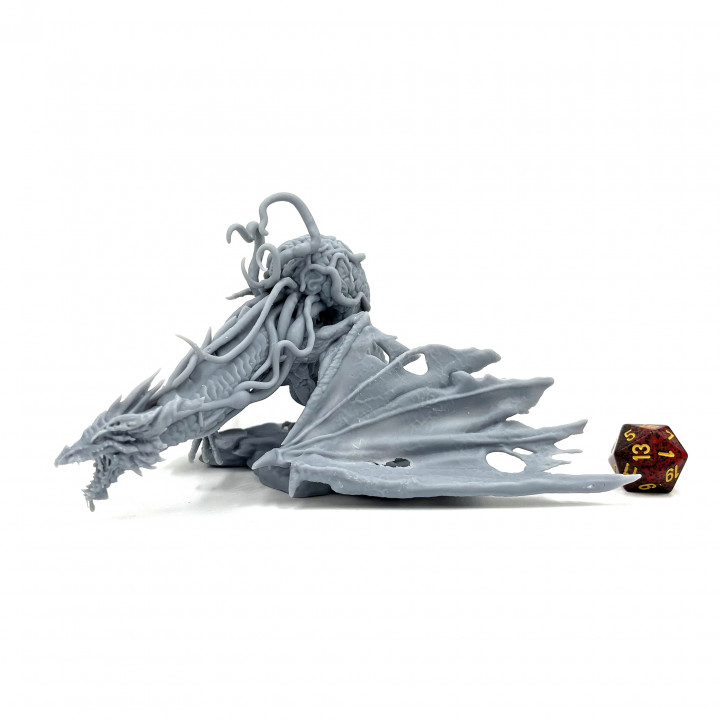 3D Printable Elder Brain Dragon by 2moronic miniatures