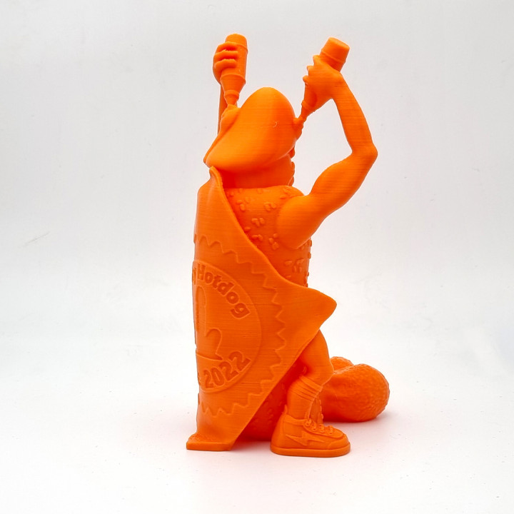 3D Printable Dicky Hotdog by iradj3d