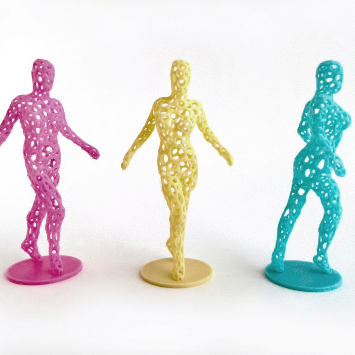 3D Printable human body by and CRAFT 3D