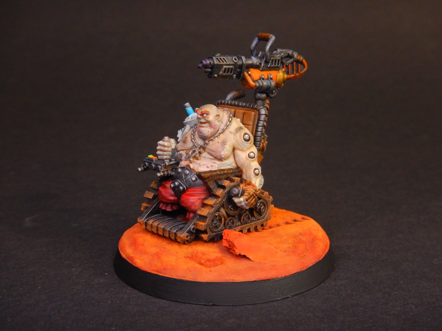 3D Printable (0101) Male post-apocalyptic sci-fi leader with wheelchair ...