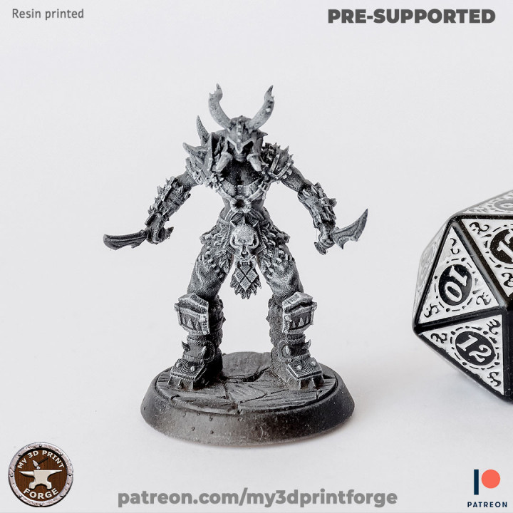 3D Printable ORC BUNDLE (22 Unique pre-supported STLs) by My3DPrintForge