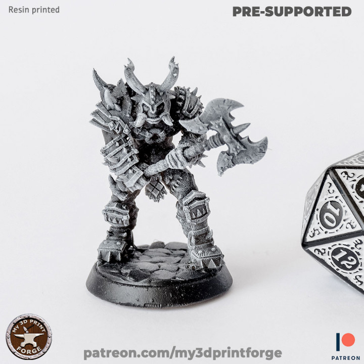 3D Printable ORC BUNDLE (22 Unique pre-supported STLs) by My3DPrintForge