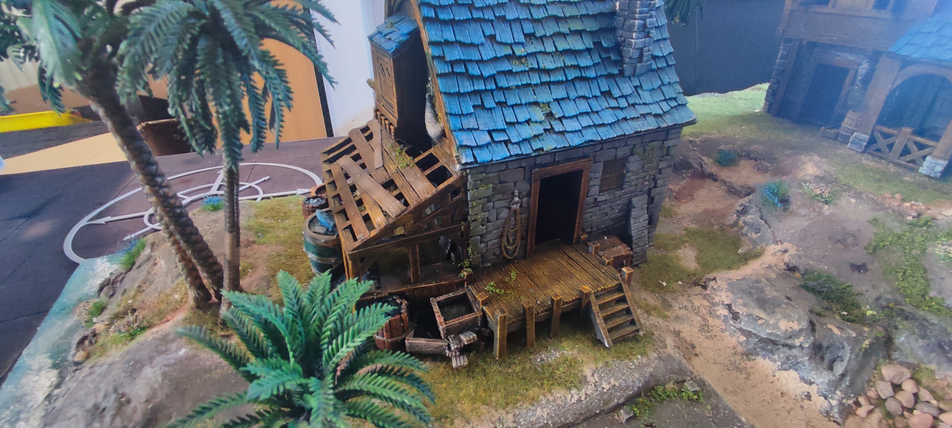 3D Printable Ancrabourg - FIshmonger's Workshop by 3Dlayeredscenery