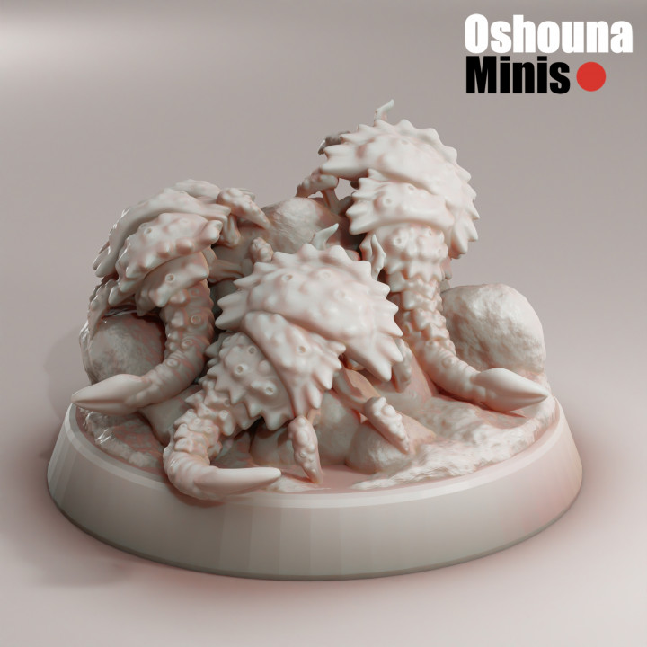 3D Printable Deep Hive - alien swarms by Oshounaminis
