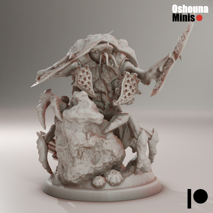 3D Printable Deep Hive - Alien Insect Lord by Oshounaminis