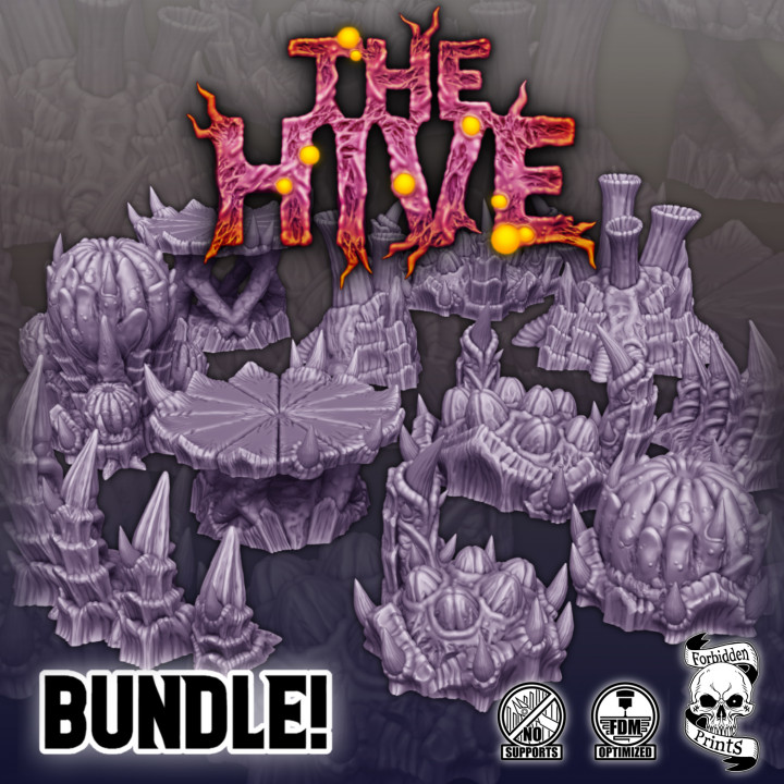 3D Printable The Hive - BUNDLE! by Forbidden Prints